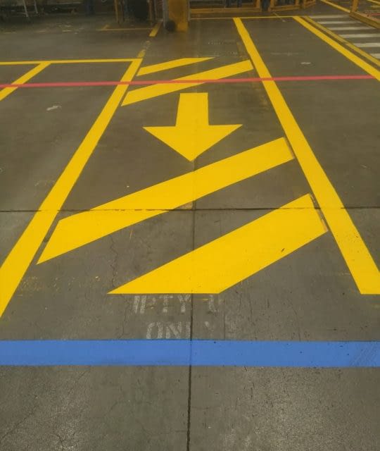 Factory Line Marking Service QLD | Able Line Marking