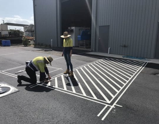Factory Line Marking Service QLD | Able Line Marking