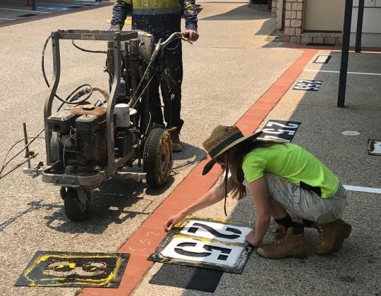 Factory Line Marking Service QLD | Able Line Marking