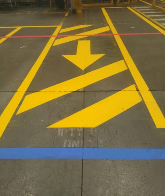 Factory Line Marking Service QLD | Able Line Marking